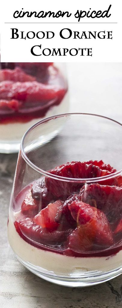 Cinnamon Spiced Blood Orange Compote with Mascarpone Mousse - Just a ...
