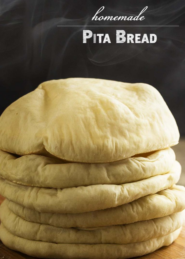 How to Make Homemade Greek Pita Bread - Just a Little Bit of Bacon