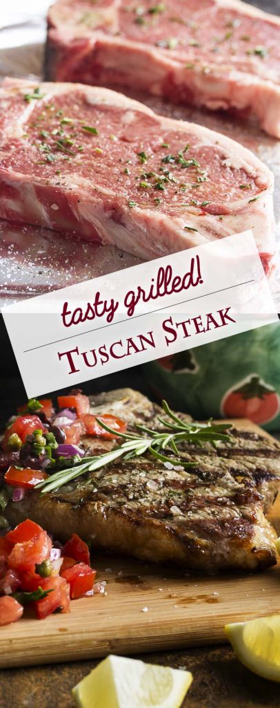 Grilled Tuscan Steak (Bistecca alla Fiorentina) - Just a Little Bit of ...
