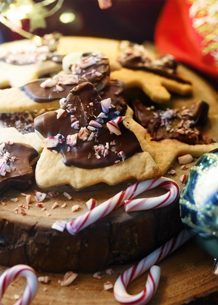 Pasta Frolla Christmas Cutout Cookies - Just a Little Bit of Bacon