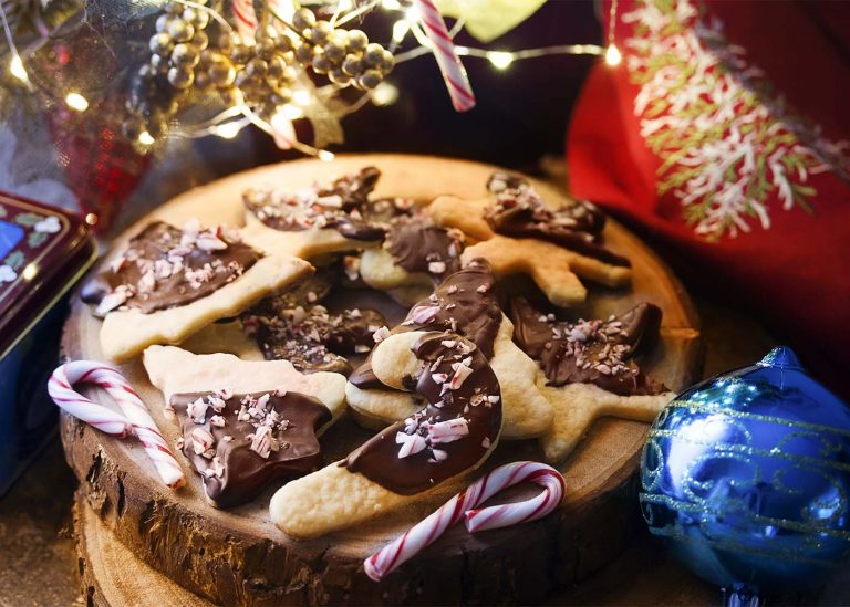 Pasta Frolla Christmas Cutout Cookies - Just a Little Bit of Bacon