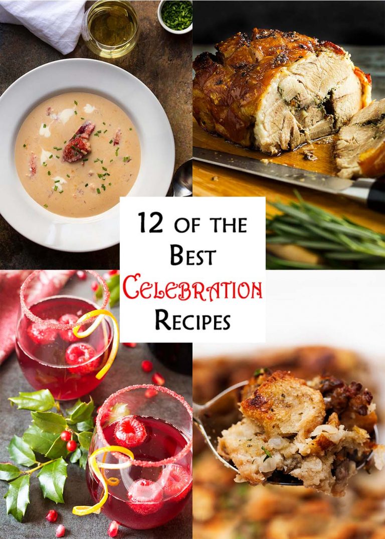 The 12 Best Celebration Recipes - Just a Little Bit of Bacon